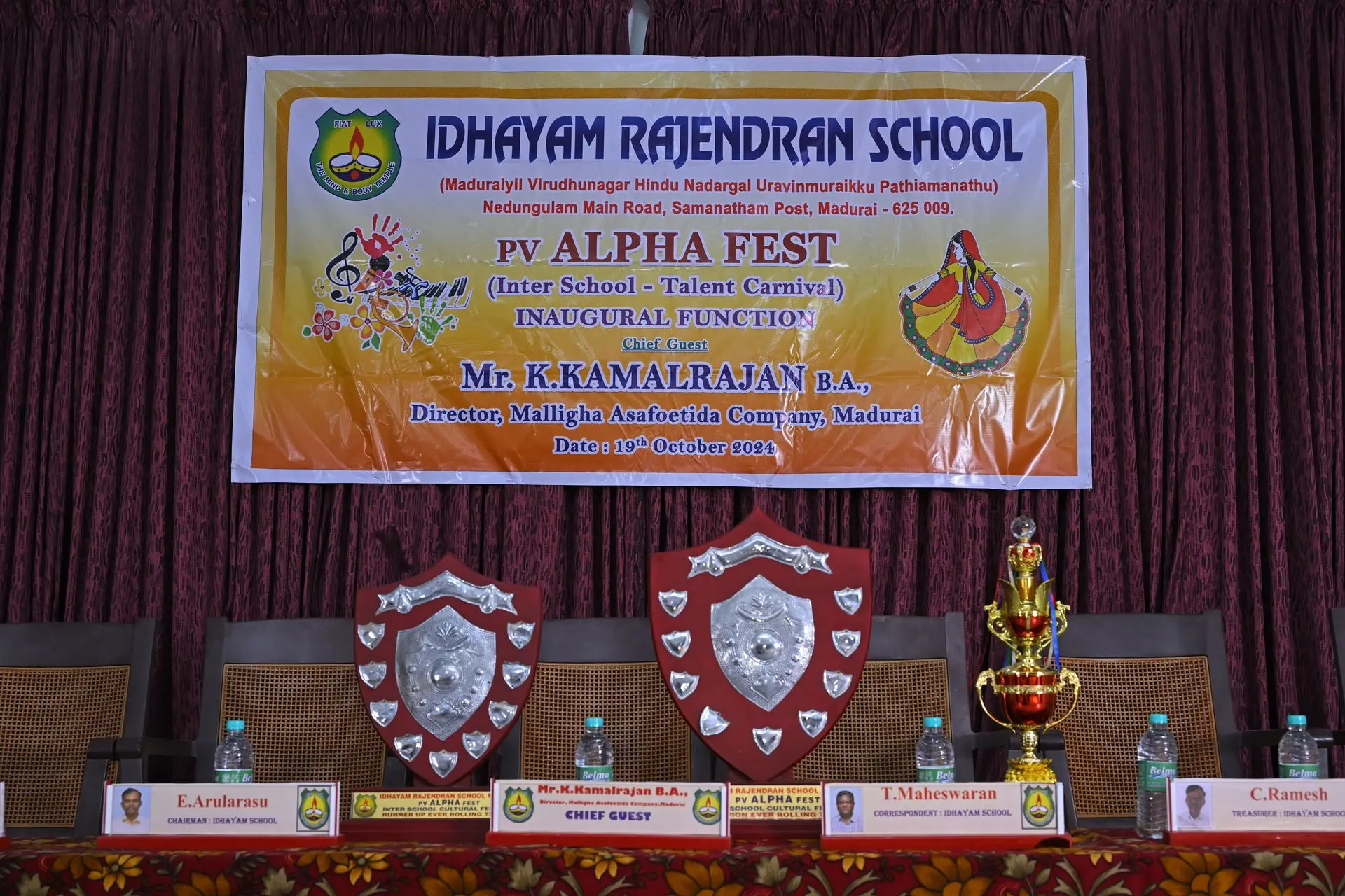 Pv Alpha Fest Talent Carnival | IdhayamRajendranSchool
